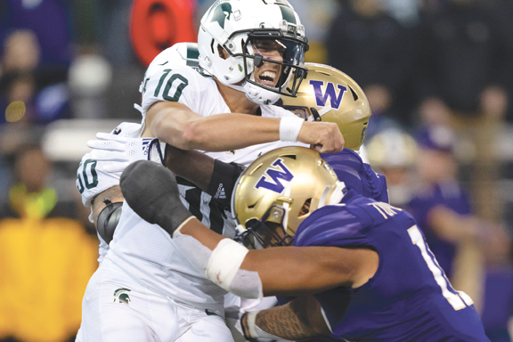 Michigan State Spartans football team hosts Minnesota Golden Gophers today in Big 10 opener ...